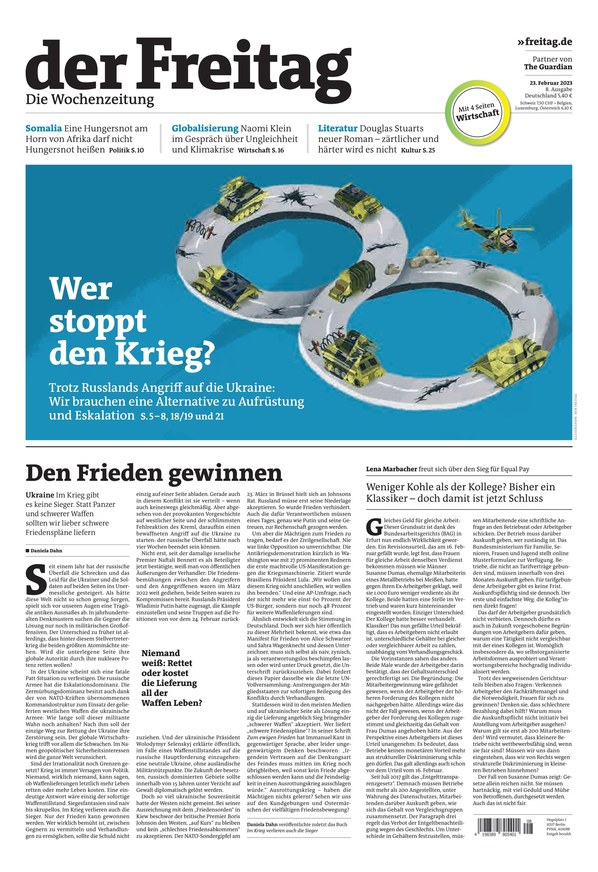 der Freitag - Zeitung als ePaper im iKiosk lesen