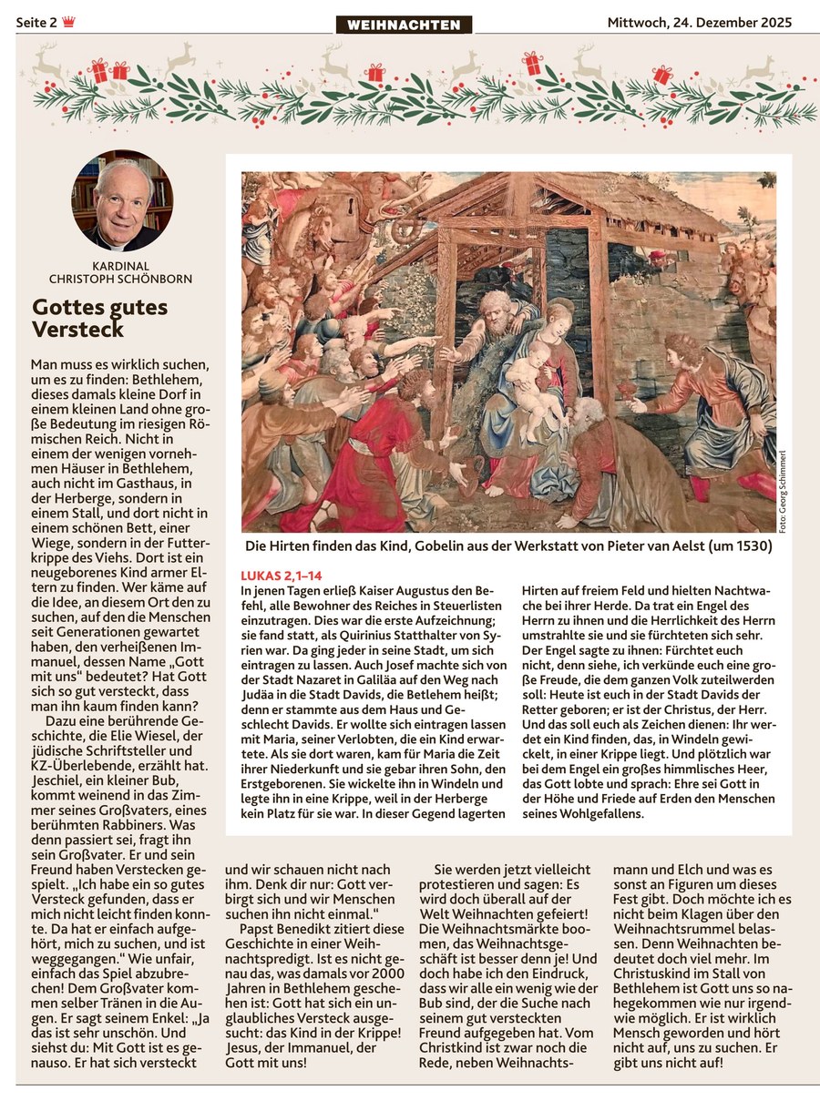 Niederösterreich vom 24.12.2025 – als ePaper im iKiosk lesen