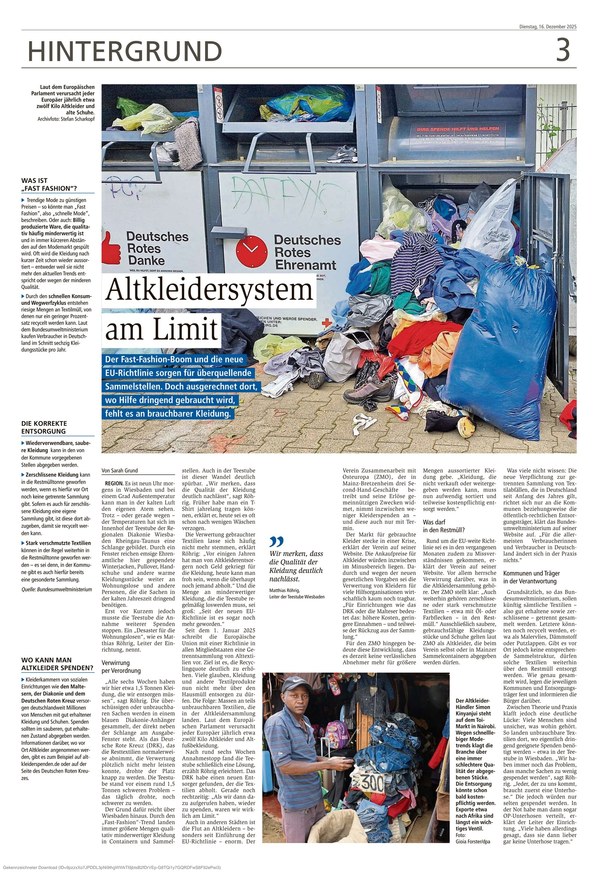 Allgemeine Zeitung vom 16.12.2025 – als ePaper im iKiosk lesen