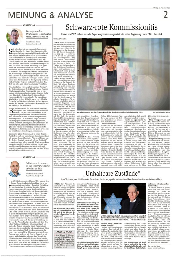 MAIN-SPITZE vom 22.12.2025 – als ePaper im iKiosk lesen
