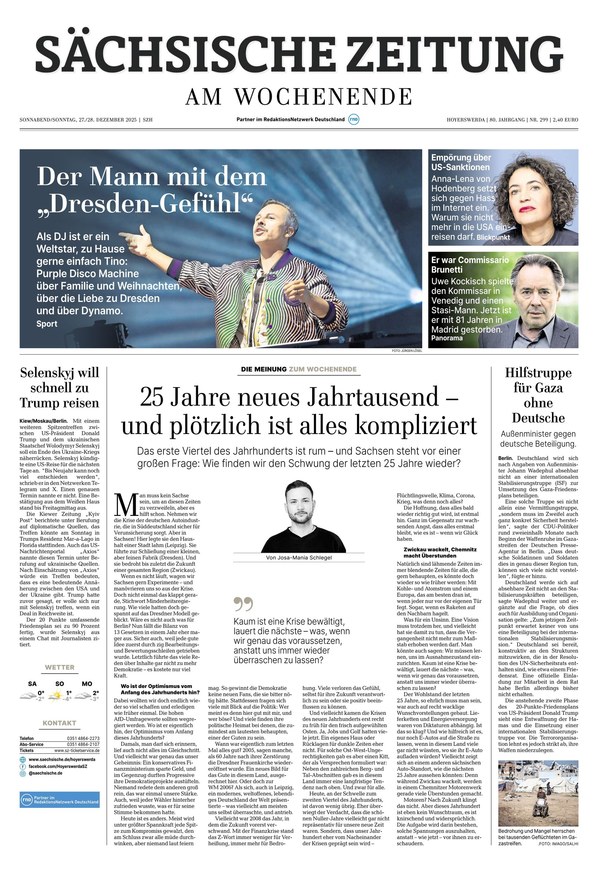 Hoyerswerda vom 27.12.2025 – als ePaper im iKiosk lesen