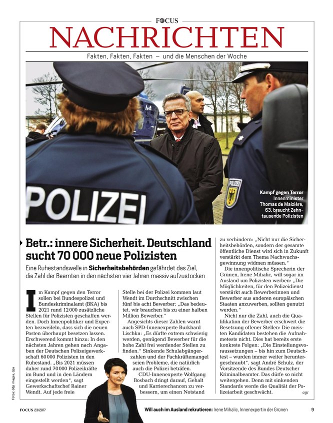 FOCUS - Zeitschrift als ePaper im iKiosk lesen