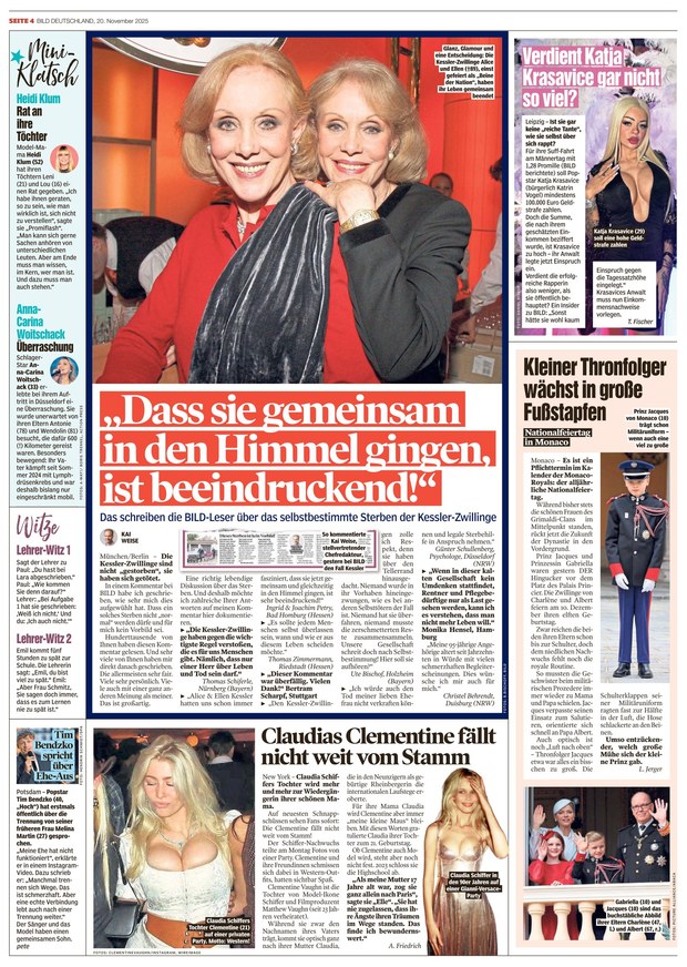 BILD Hamburg und der Norden vom 20.11.2025 - read as e-paper at iKiosk
