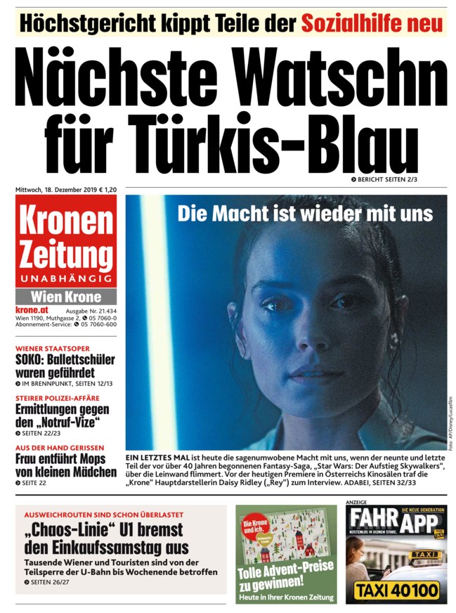 Kronen Zeitung Kulturredaktion – Leo Löwchen