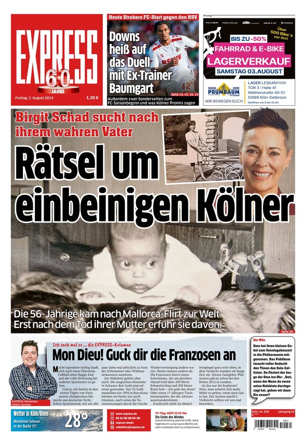 EXPRESS Köln - Zeitung als ePaper im iKiosk lesen
