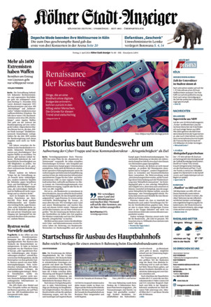 Kölner Stadt-Anzeiger - Zeitung als ePaper im iKiosk lesen