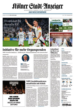 Kölner Stadt-Anzeiger - Zeitung als ePaper im iKiosk lesen