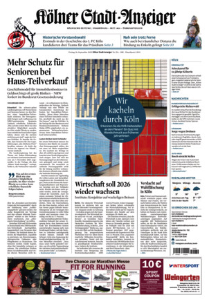 Kölner Stadt-Anzeiger - Zeitung als ePaper im iKiosk lesen