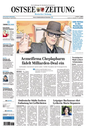 Ostsee-Zeitung vom 27.04.2023 – als ePaper im iKiosk lesen