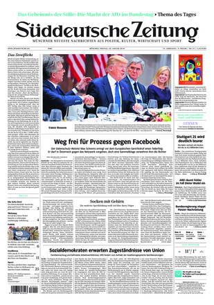 Süddeutsche Zeitung newspaper - read as e-paper at iKiosk