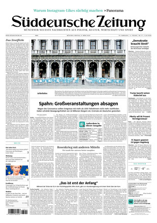 Süddeutsche Zeitung newspaper - read as e-paper at iKiosk